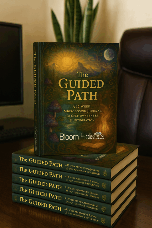 The Guided Path: A 12-Week Guided Microdosing Journal - Bloom Holistics